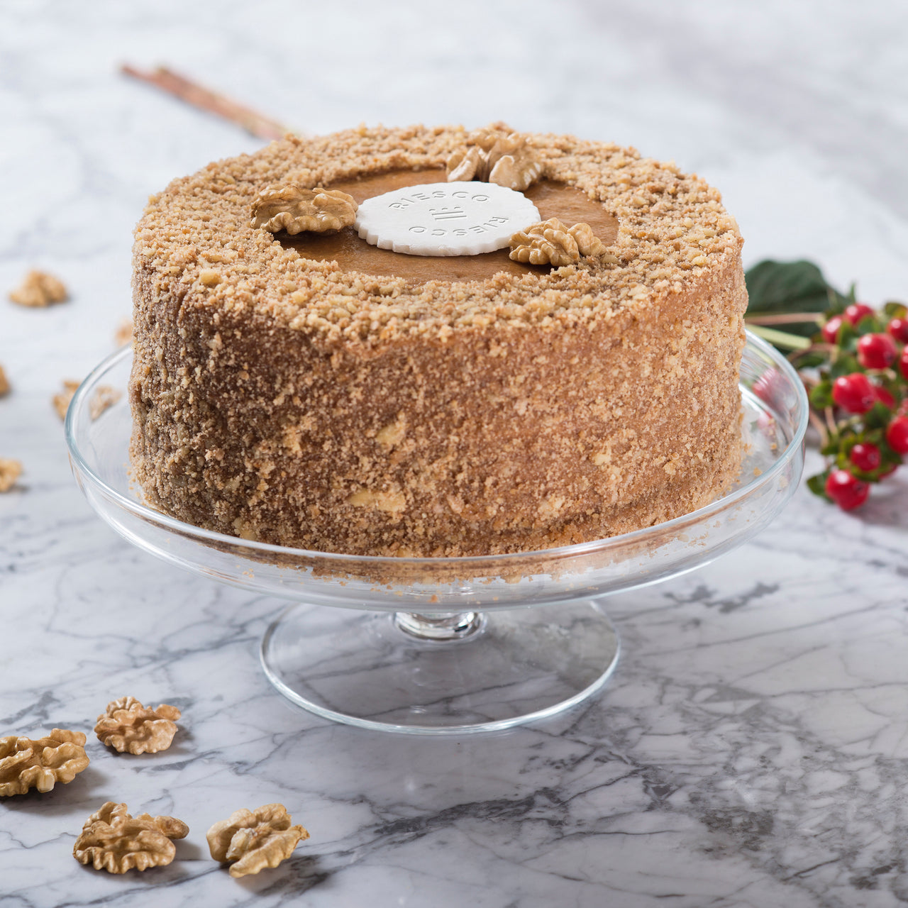 Torta Nuez Manjar – Pasteleria Riesco