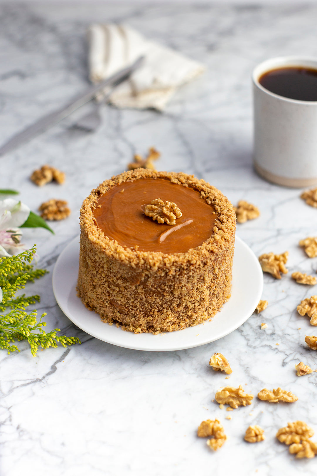 Torta Nuez sin azúcar – Pasteleria Riesco